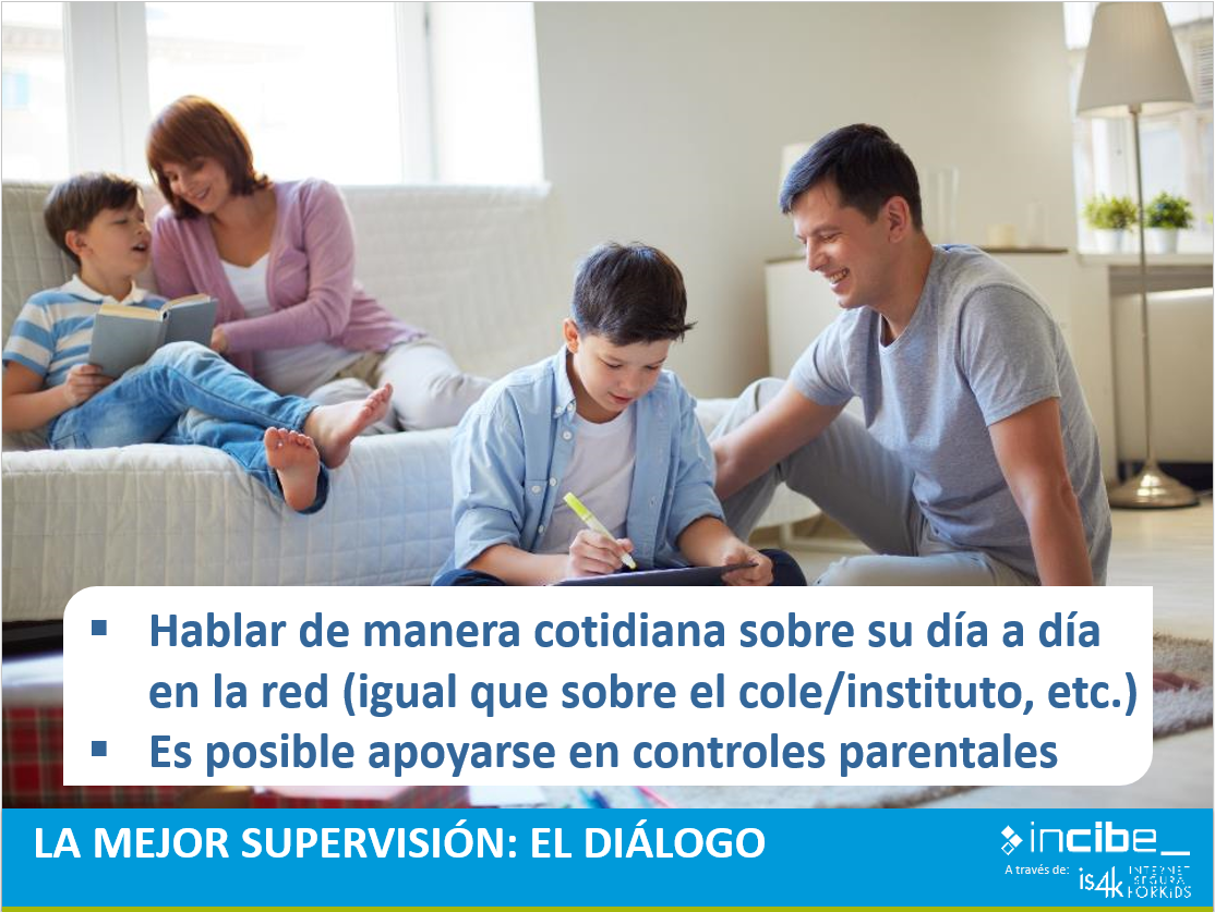 Presentación para familias | Menores | INCIBE